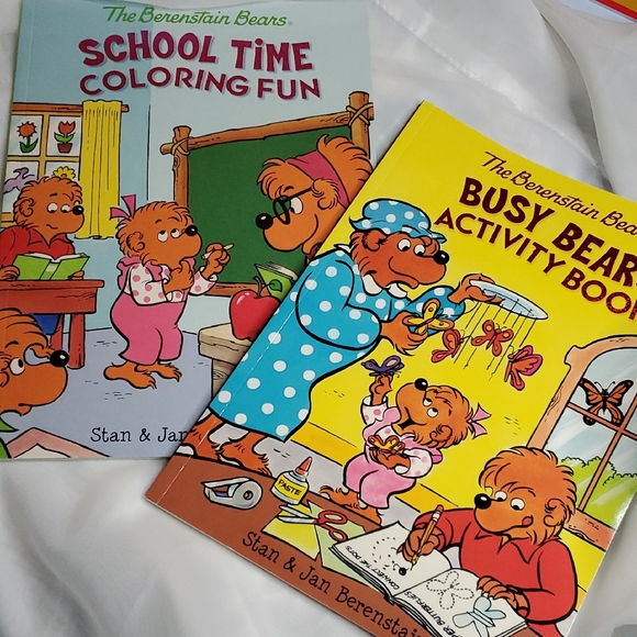 Toys | The Berenstain Bears Coloring And Activity Book Set | Poshmark